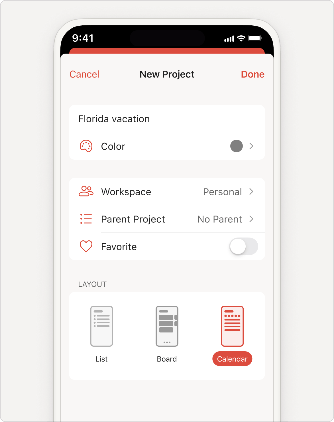 De agenda-layout gebruiken in Todoist – Todoist Help