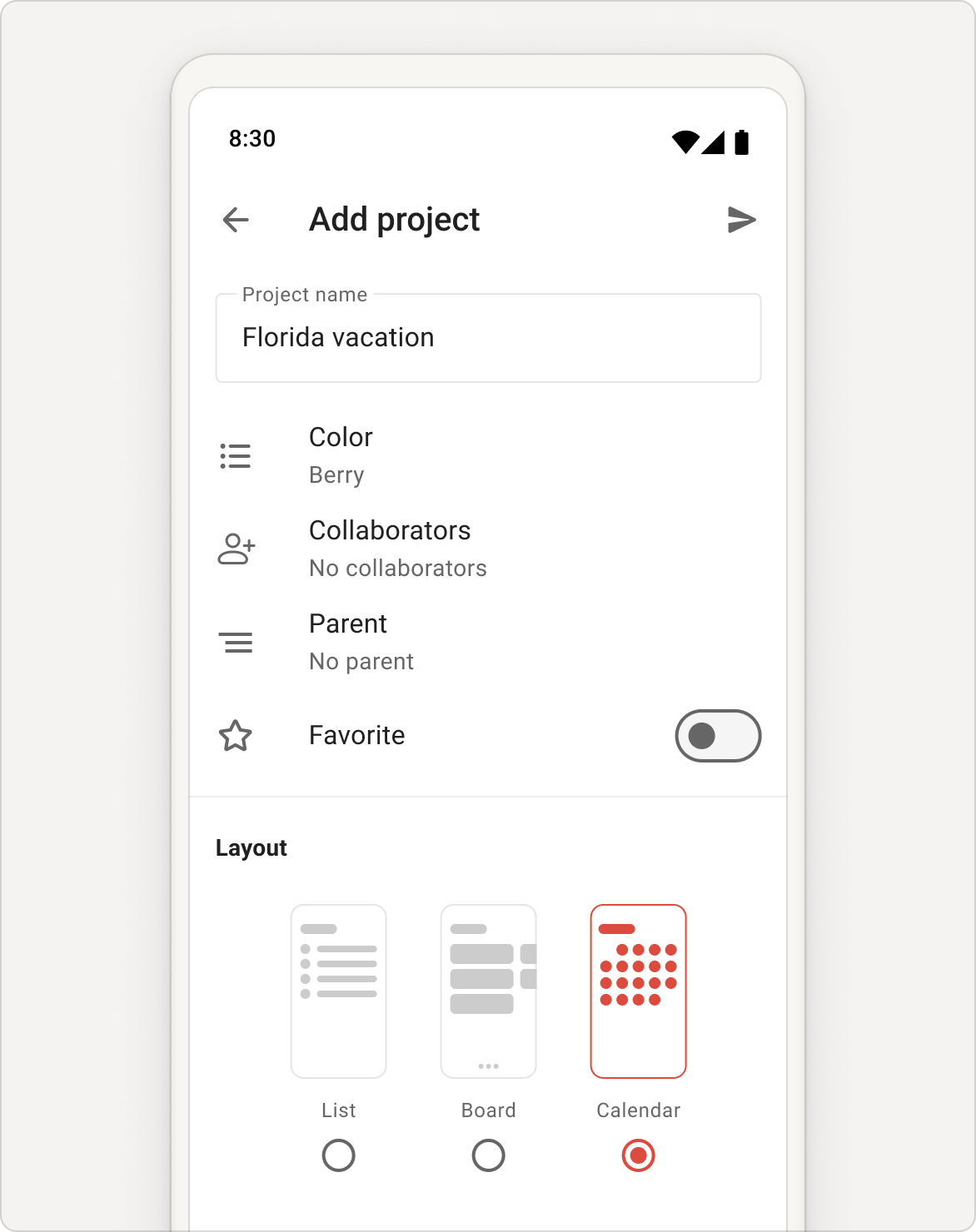 Kalender-Layout in Todoist nutzen – Todoist Help