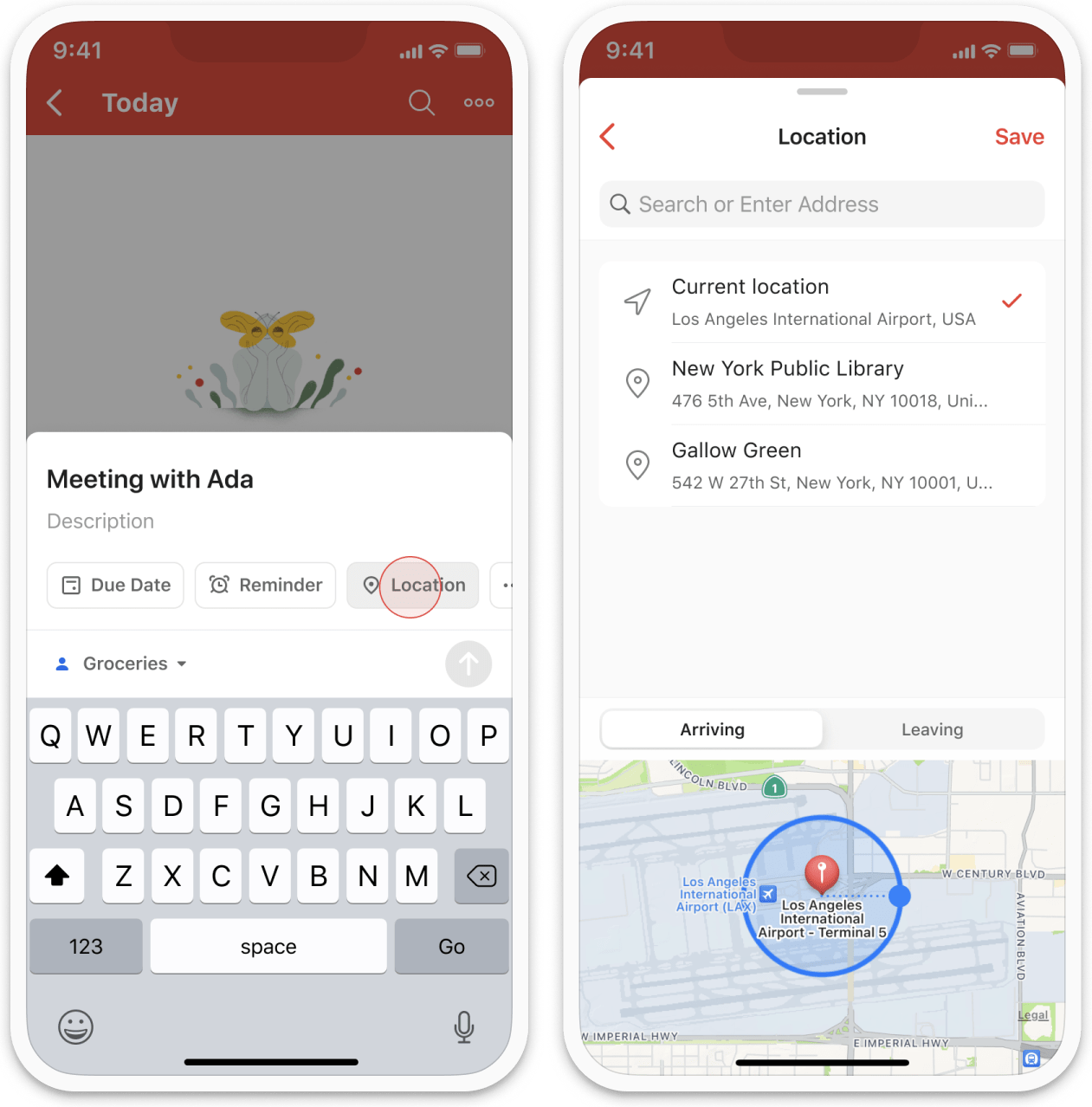 Utilizzare i promemoria basati sulla posizione su Todoist – Todoist Help