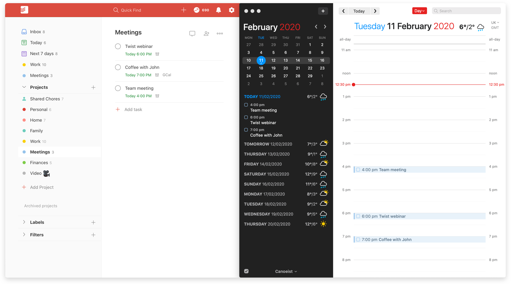Slherof Calendar And Task App For Iphone