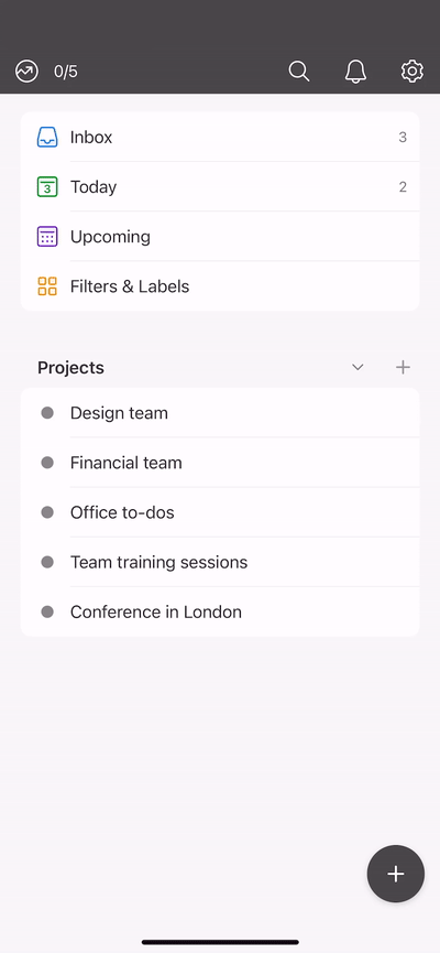 Create a sub-project in Todoist – Todoist Help